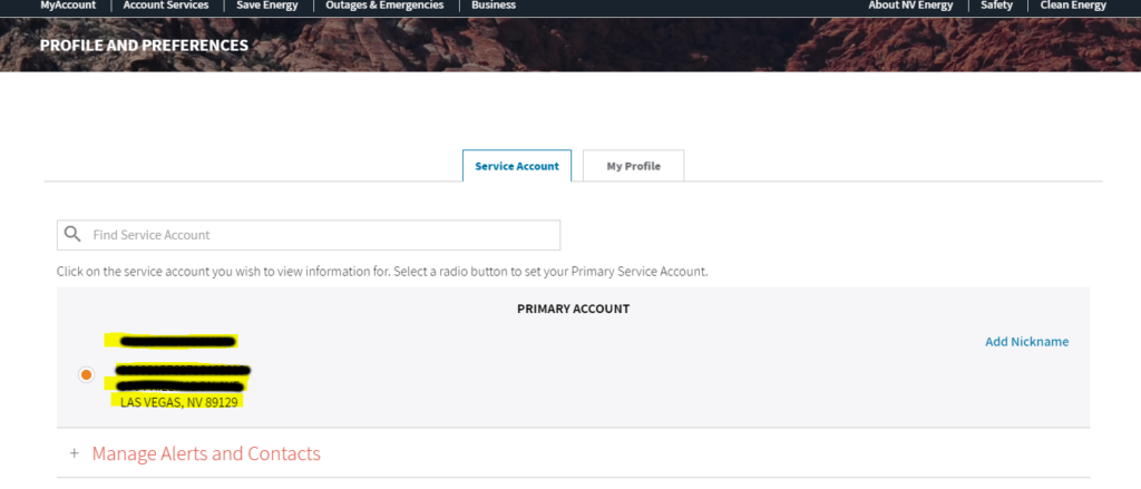 How to get your NV Energy Bill - Robco Electric Inc.